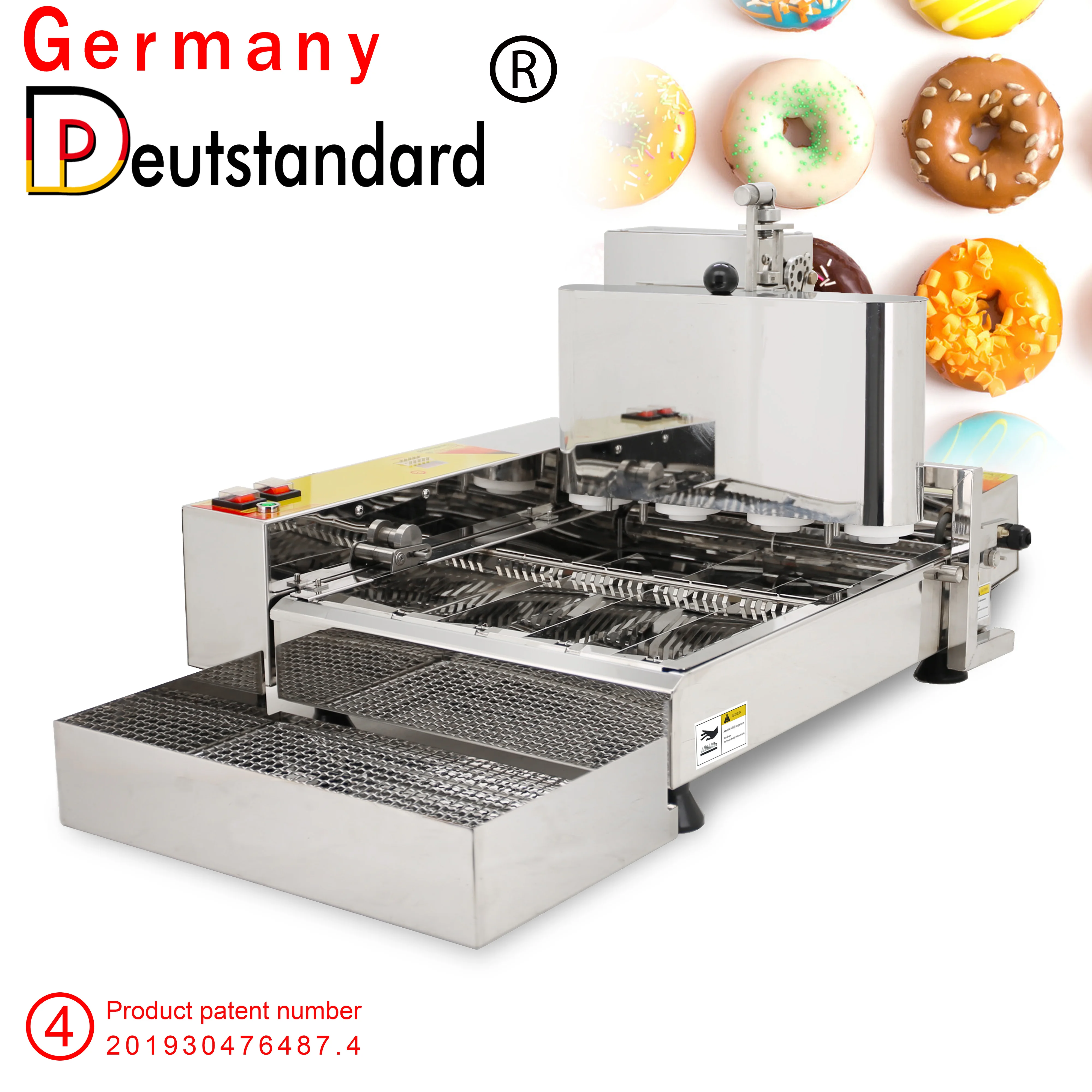 Electric-Industrial-Commercial-Frying-Donut-Maker-Four-Rows-Mini-Fully ...