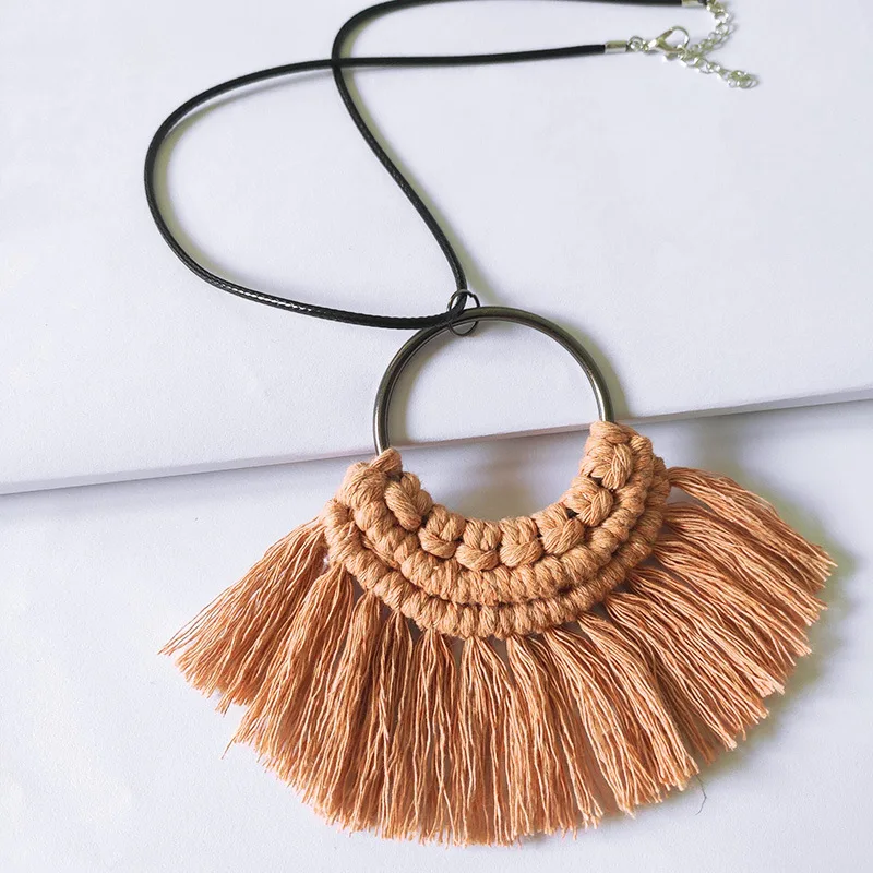 Collier Macramé Simple | Boutique-Macrame.com