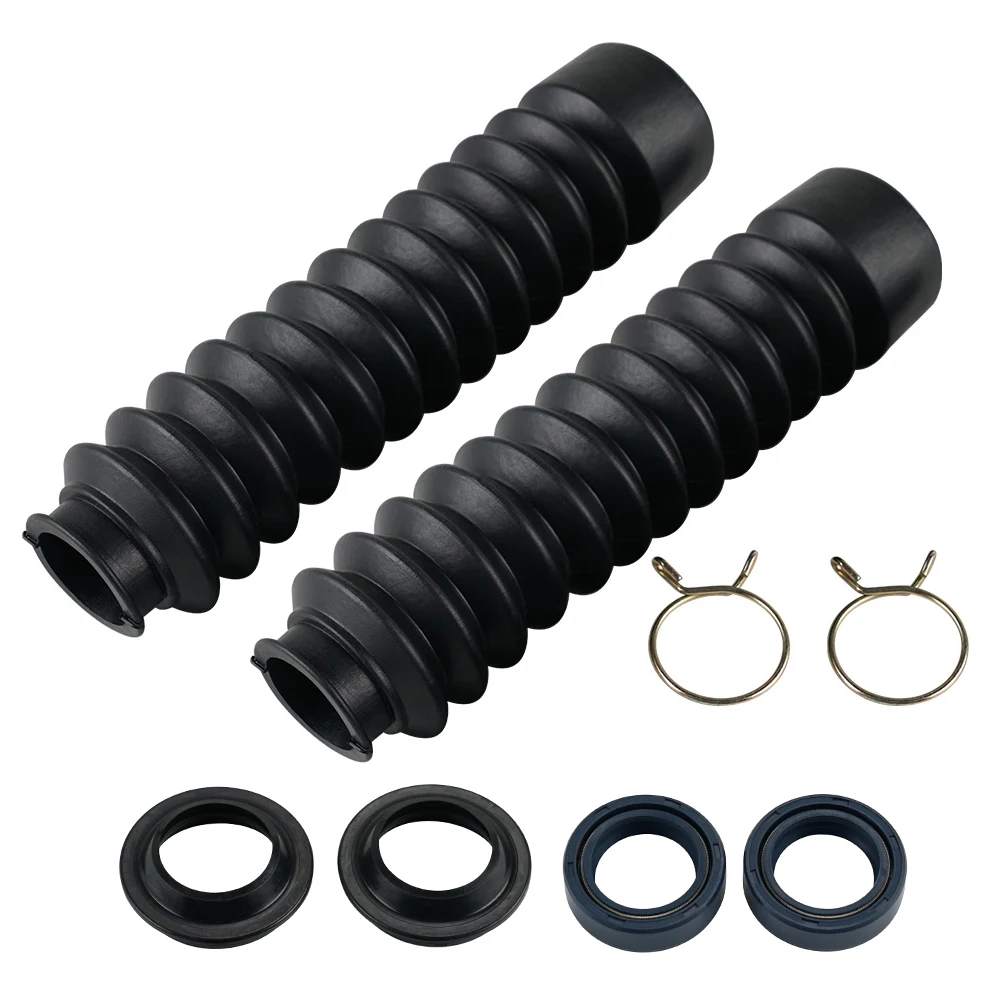 Motorbike Front Fork Oil Dust Seals Boots Kit for Honda CRF70F CRF80F ...