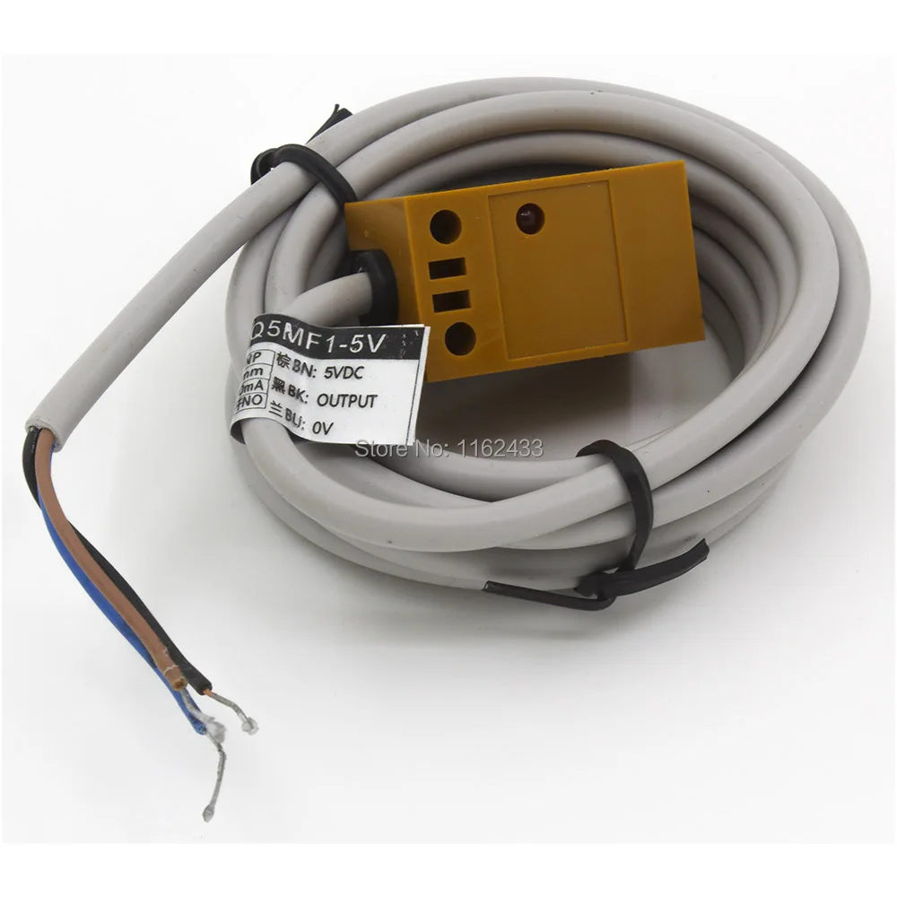 17x17x28-5mm-sensing-DC-5V-PNP-NO-TL-Q5MF1-5V-prism-shape-inductive ...