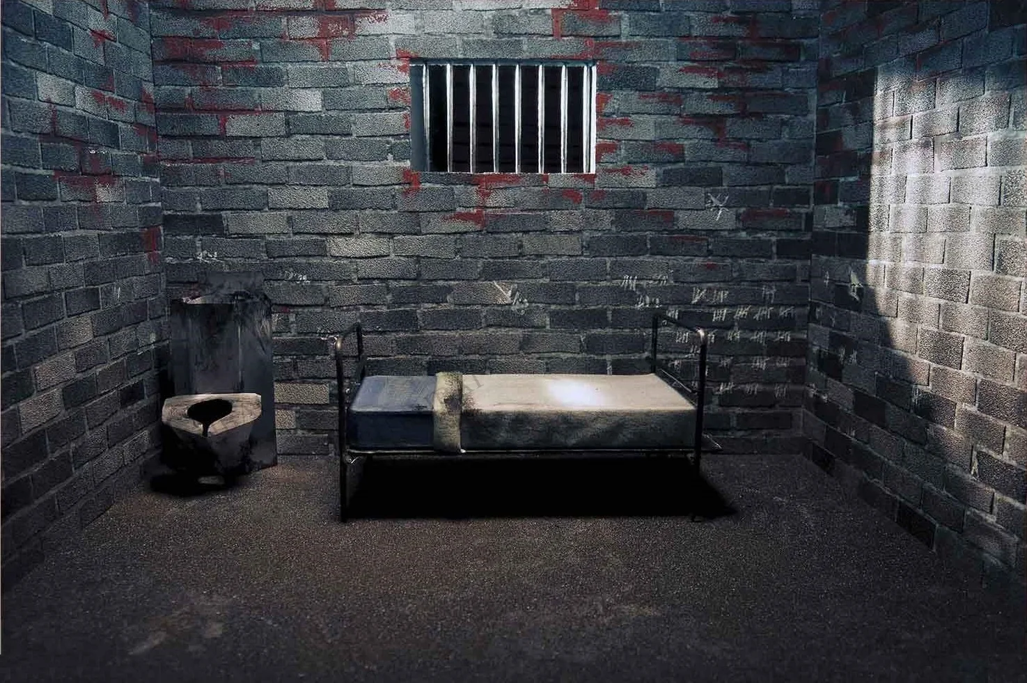 Jail Wall Background