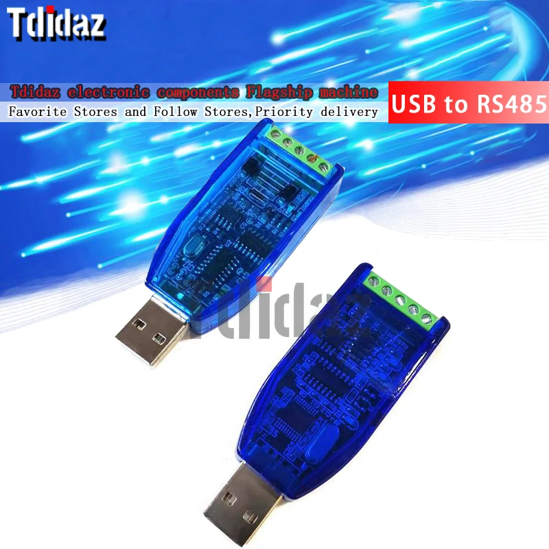 Industrial-USB-to-RS485-communication-module-converter-TVS-protection ...