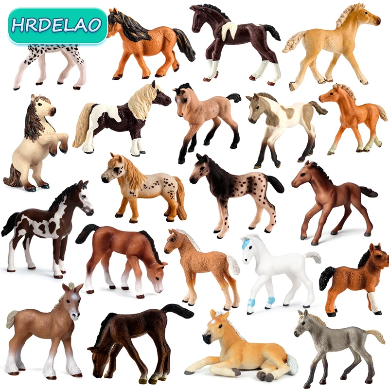 Smulation-Realistic-Animals-Horse-Models-Action-Figures-Appaloosa ...