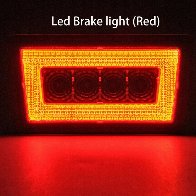 Rear bright LED, rear fog lamp, brake light, rear bumper, backlight ...