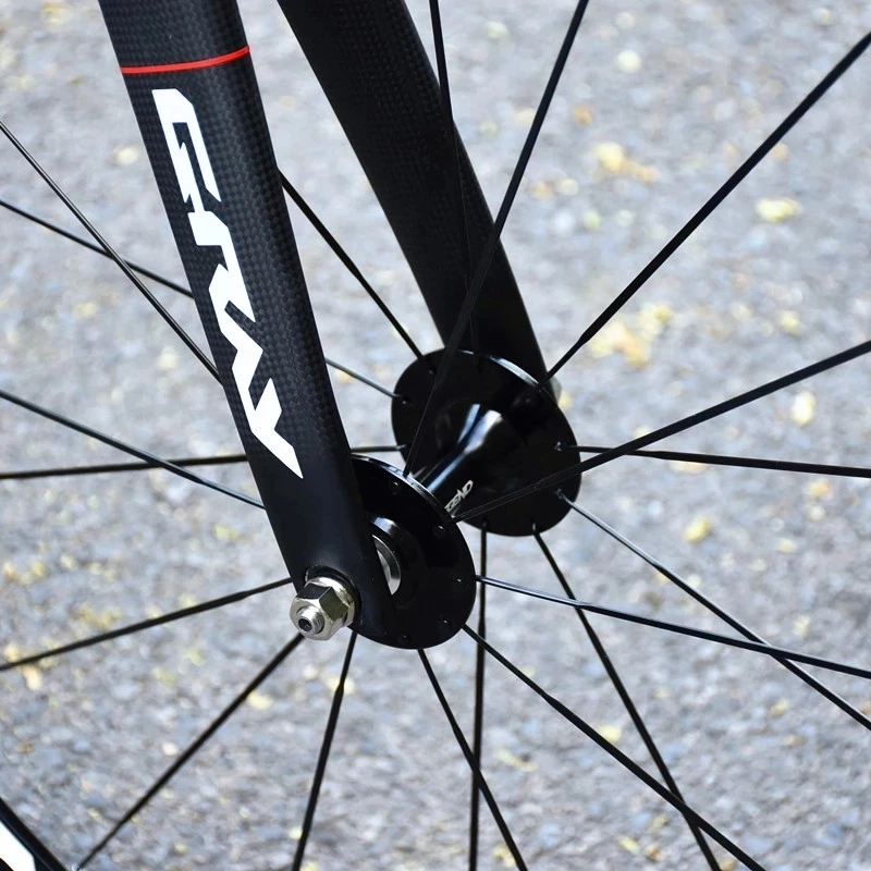 GRAY Track Bike Fixie Bicycle Aluminum Alloy Frame – Outdoor Gear ...