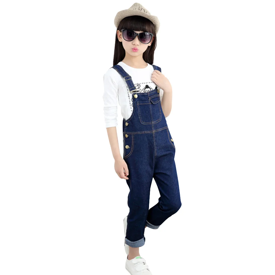 Kids-Denim-Overall-for-Girls-Children-Autumn-Suspenders-Pencil-Jeans ...