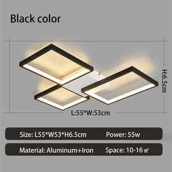 Multi Square Frames Ceiling Lights - Lighting4Home