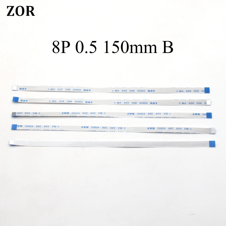 1-3pcs-8-PIN-8pin-Reverse-0-5mm-pitch-Length-150mm-Ribbon-Flex-Cable-8P ...