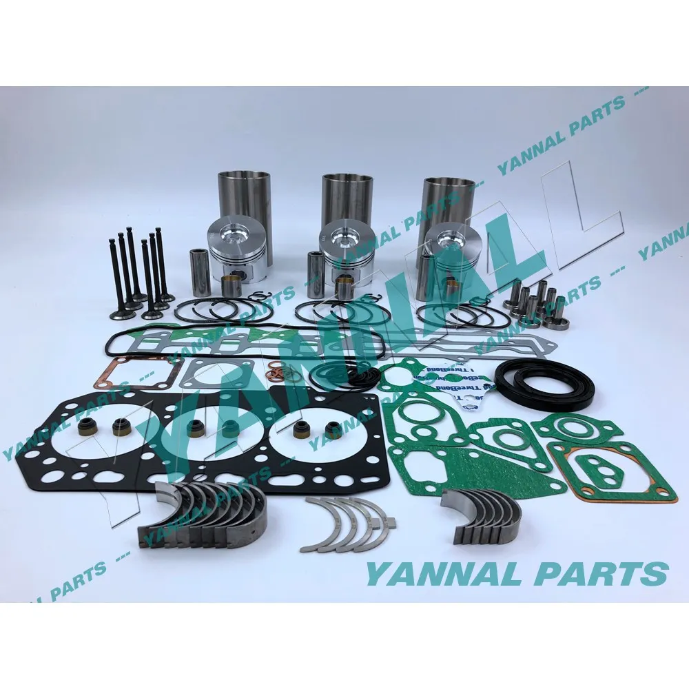 OVERHAUL ENGINE REBUILD KIT SET FOR YANMAR 3TNV88 EXCAVATOR LOADER ...