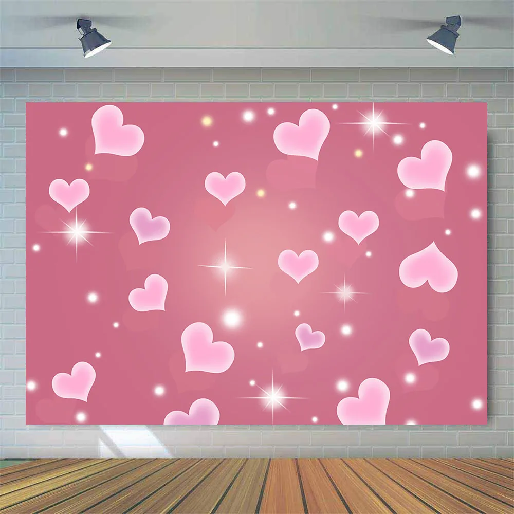 Paper & Party Supplies Red Heart Kiss Photography Backdrop Early 2000s ...