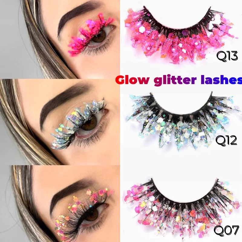 False Eyelashes Glitter