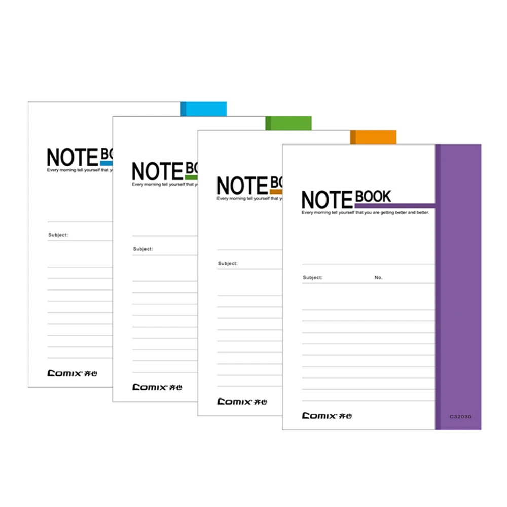 Comix Notebooks 10 pçs/lote 32K 18 páginas Notebook papelaria Notepad ...