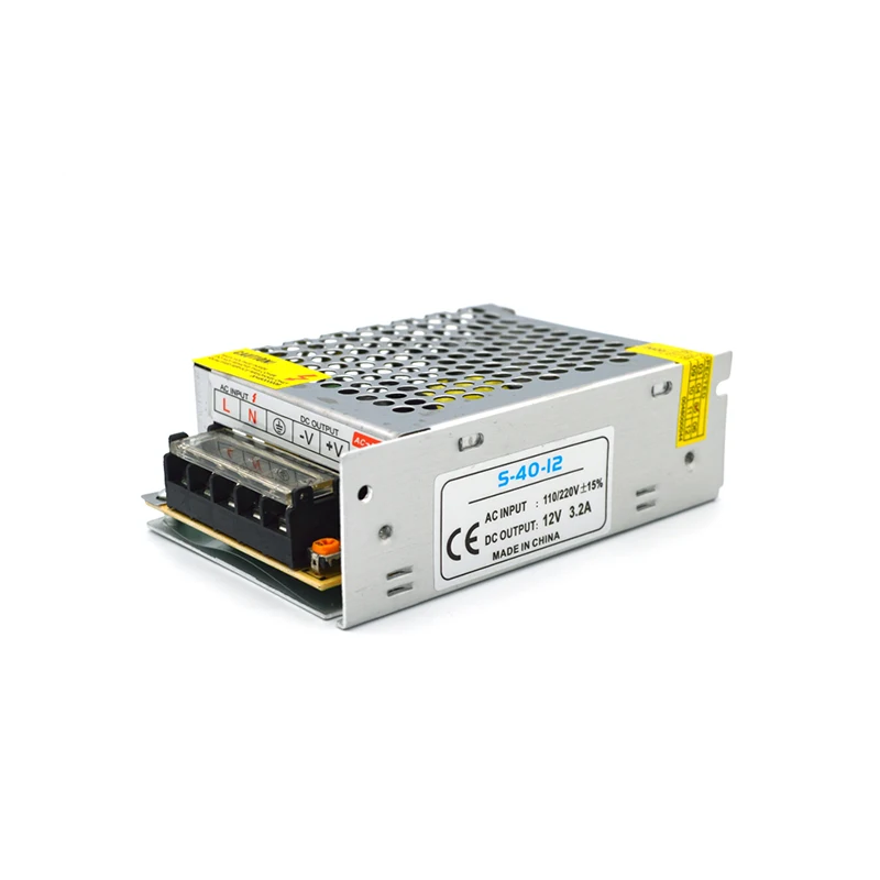 Switching-Power-Supply-12V-3-2A-LED-Lighting-Transformers-AC-200V-To ...