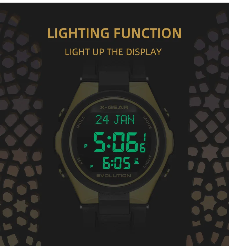 Islamic Sports Watch - Muslim Kit