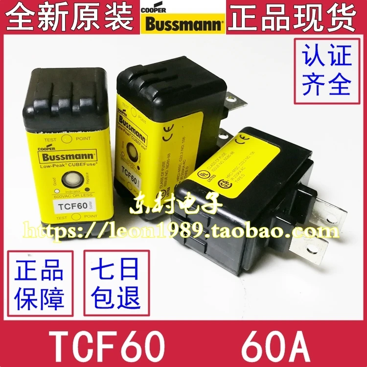 Valódi Biztosíték Tcf60 600V 60A 1Db -1Lot – FIXO.hu