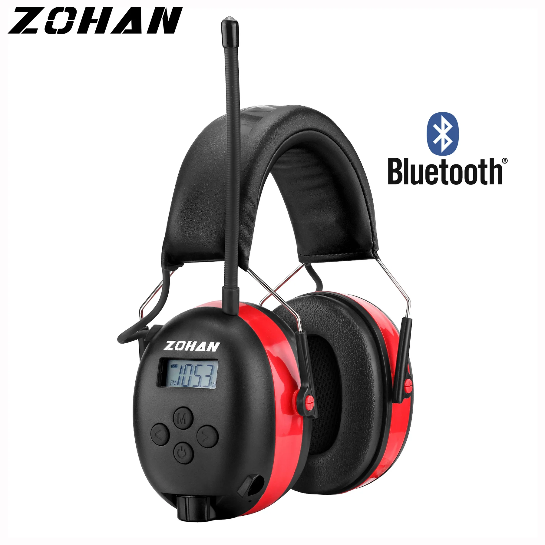 ZOHAN-Electronic-Earmuffs-5-0-Bluetooth-Headphone-Ear-Protection-FM-AM ...