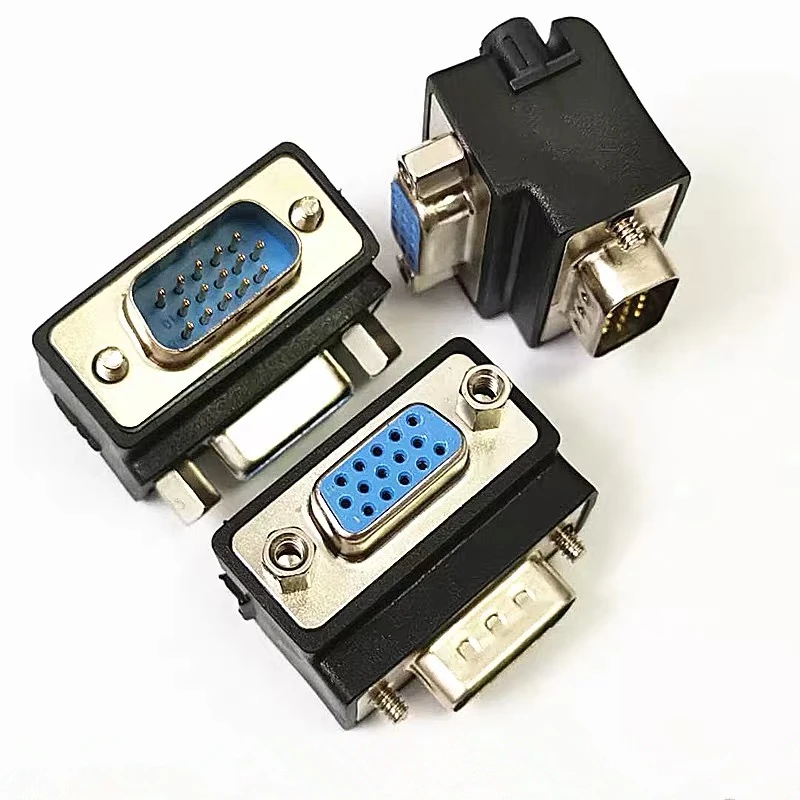 Adaptador de Monitor para PC, portátil, TV y vídeo, 90 grados de ángulo ...