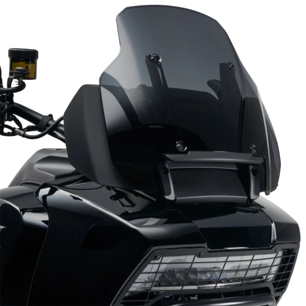 NEW-Motorcycle-Windscreen-Windshield-Deflector-Protector-Wind-Screen ...