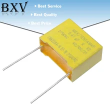 10PCS 275VAC X2 Série Capacitor 0.01UF ~ 2.2UF Polipropileno Film ...