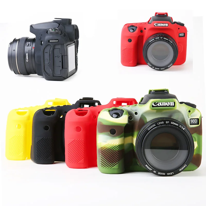 Soft-Silicone-Rubber-Armor-Skin-Case-DSLR-Camera-Body-Cover-Protector ...