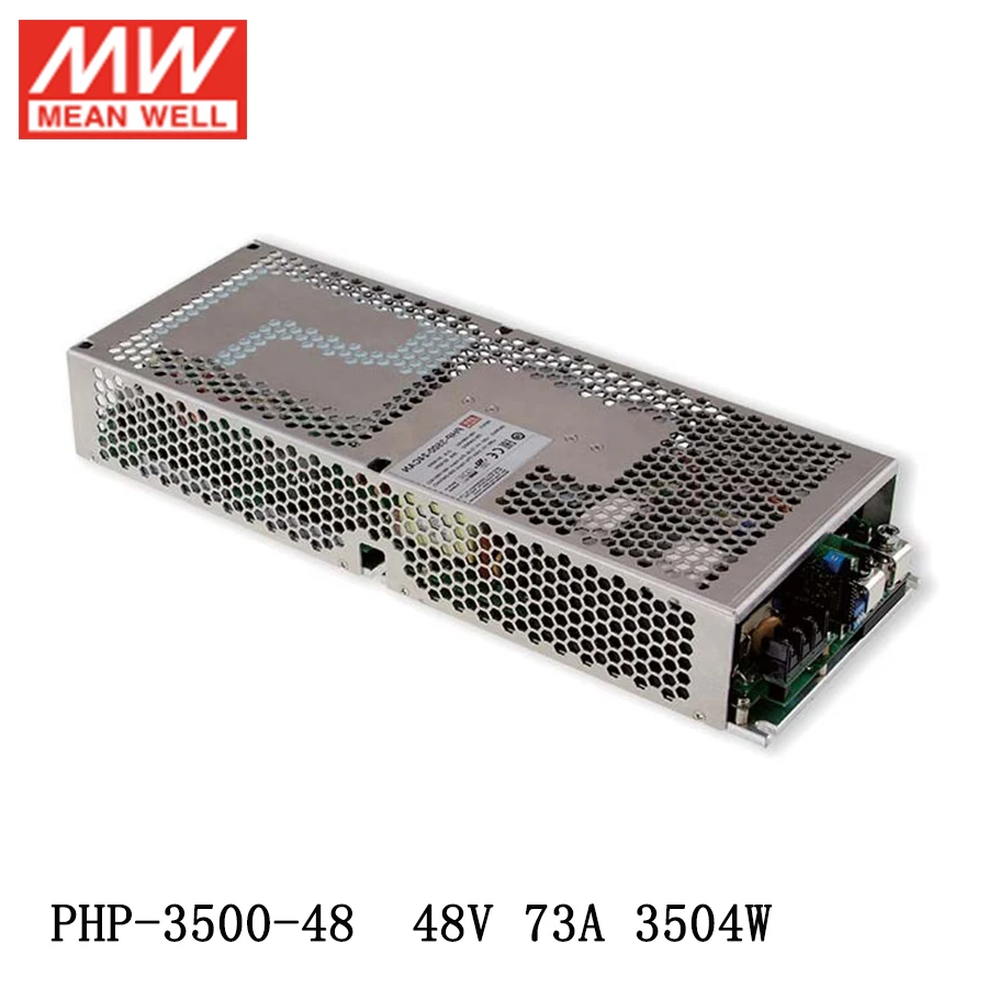 MEAN WELL PHP-3500-48 3500W 73A 48V Conduction Cooling with PFC ...