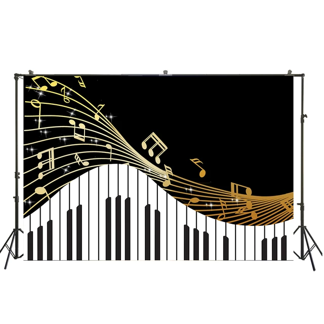 Piano Music Clipart Black And White