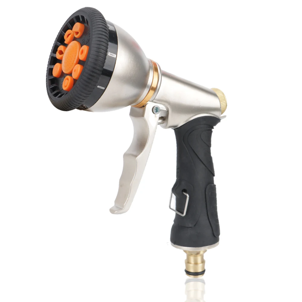 Rotary Water Spray Gun Garden Watering Sprinkle Irrigation Tool Car ...