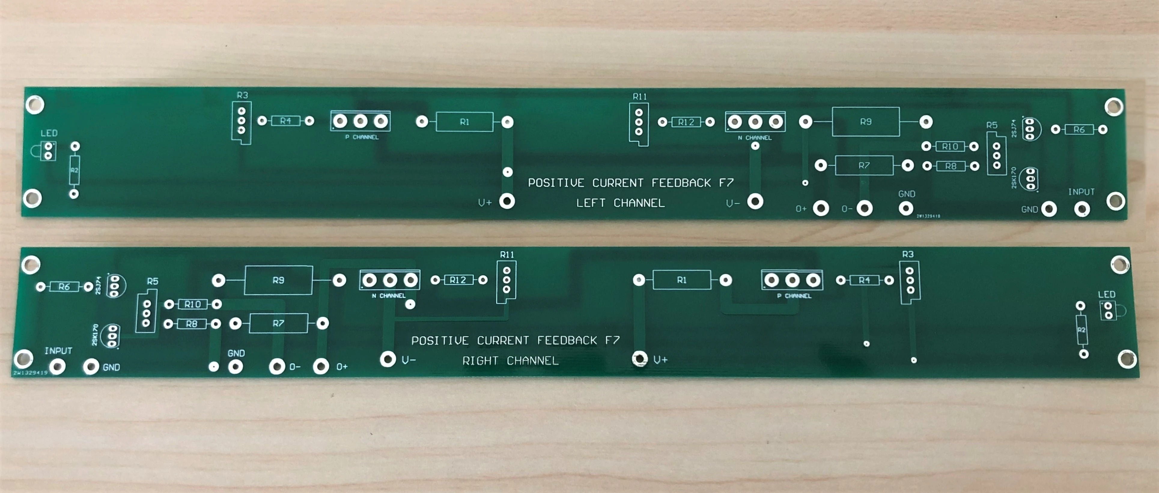 One Pair Firstwatt Pass Pcf F7 Power Amplifier Board Bare Pcb ...