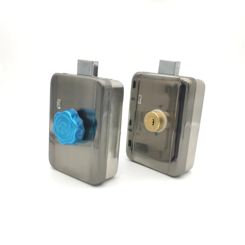 Smart-Silent-Door-Control-Lock-Fire-Lock-Electronic-Lock-Smart-Lock-12V ...