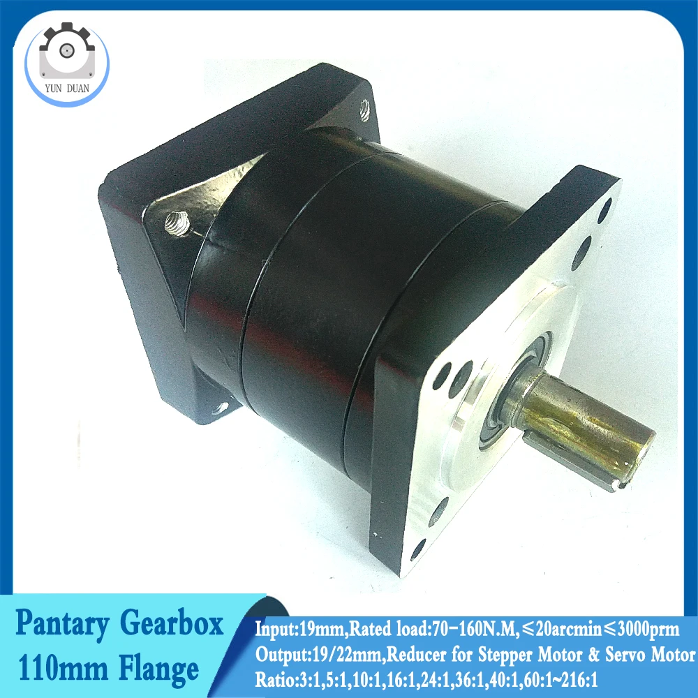 Ratio 16:1 Nema42 110mm Planetary Gearbox Speed Reducer 3000rpm Carbon ...
