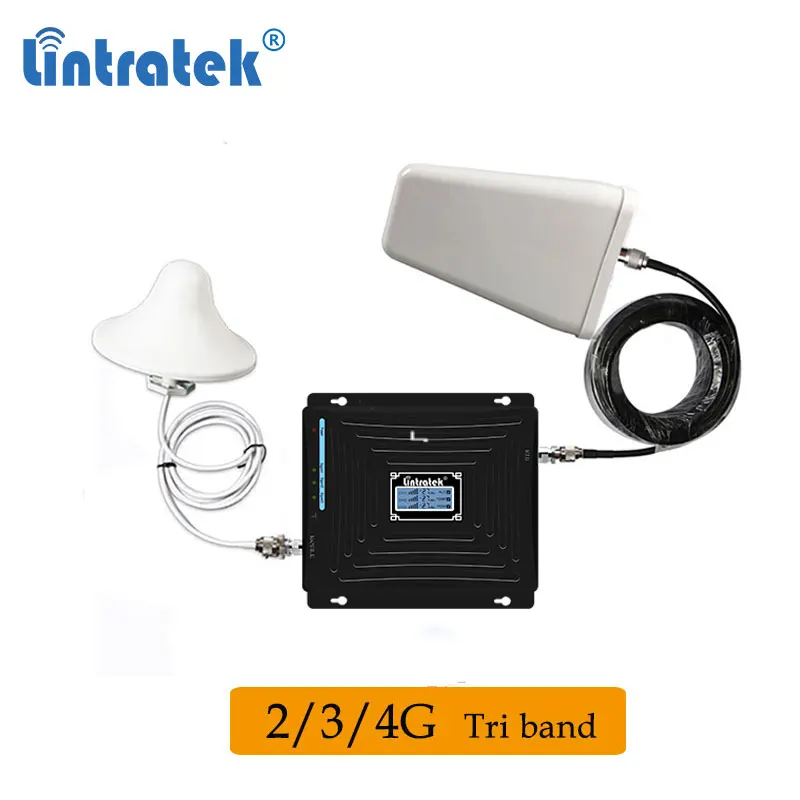 Lintratek 850 1800 2100 2g 3g 4g celular impulsionador cdma 850mhz lte ...