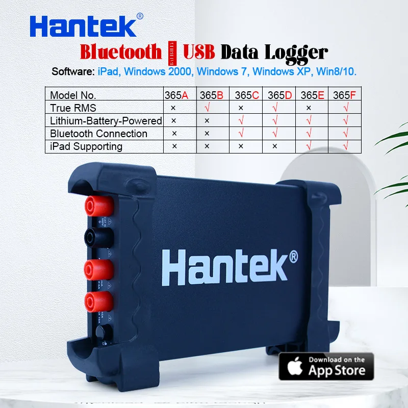 Hantek-Bluetooth-USB-Data-Logger-True-RMS-Voltage-Current-Resistance ...
