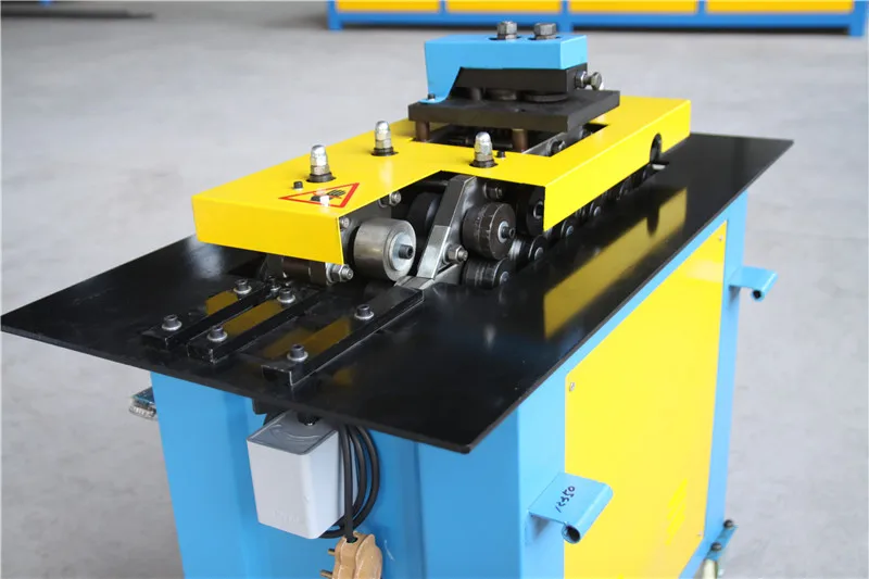 galvanized sheet nip machine C shape lock forming machine for HVAC on ...