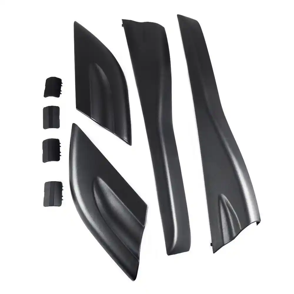 8pcs Roof Rack Rail End Protective Cover For Hyundai Tucson 2004 2005 ...