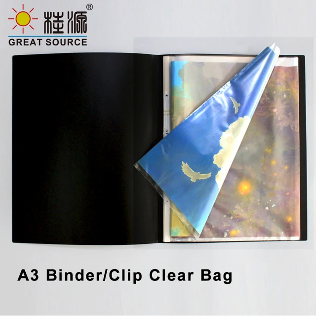 A2 Presentation Bag A2 Binder File Bag Poly-Punched Pocket, 48% OFF