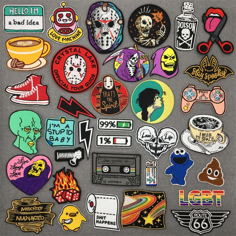 Parches termoadhesivos para planchar ropa, parches bordados para ropa ...