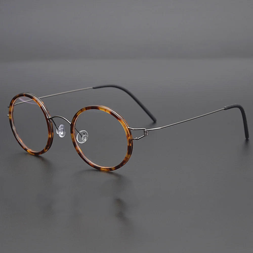 Denmark-Titanium-Glasses-Frame-Men-Women-Screwless-Eyewear-Ultralight ...