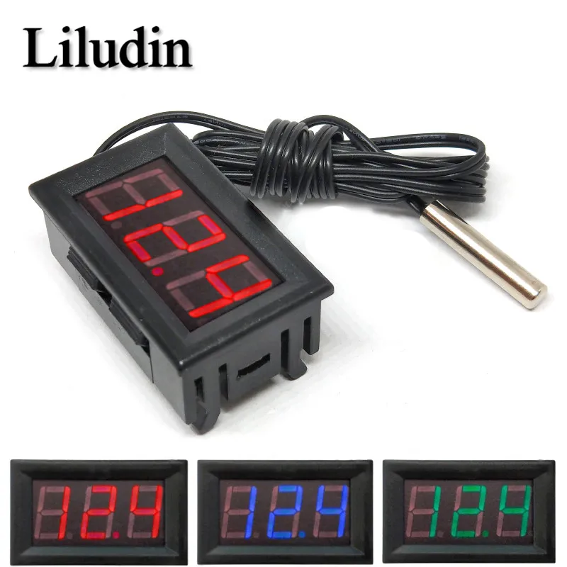 0-56-inch-Temperature-Display-Module-Meter-Detector-With-Sensor-Probe ...