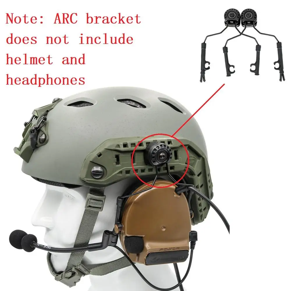 Peltor arc rail adaptor - systemgawer