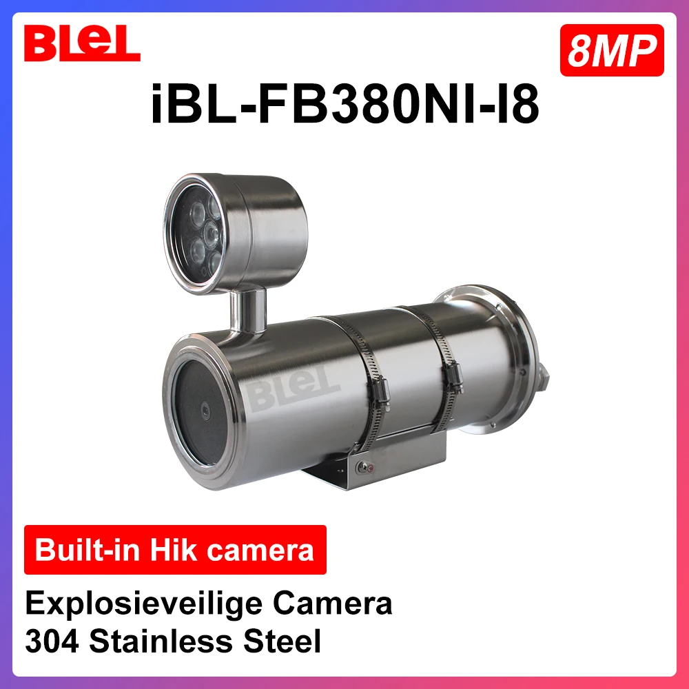 HIKVISION Explosion proof Camera 8MP Built in Hik camera 304 Stainless ...