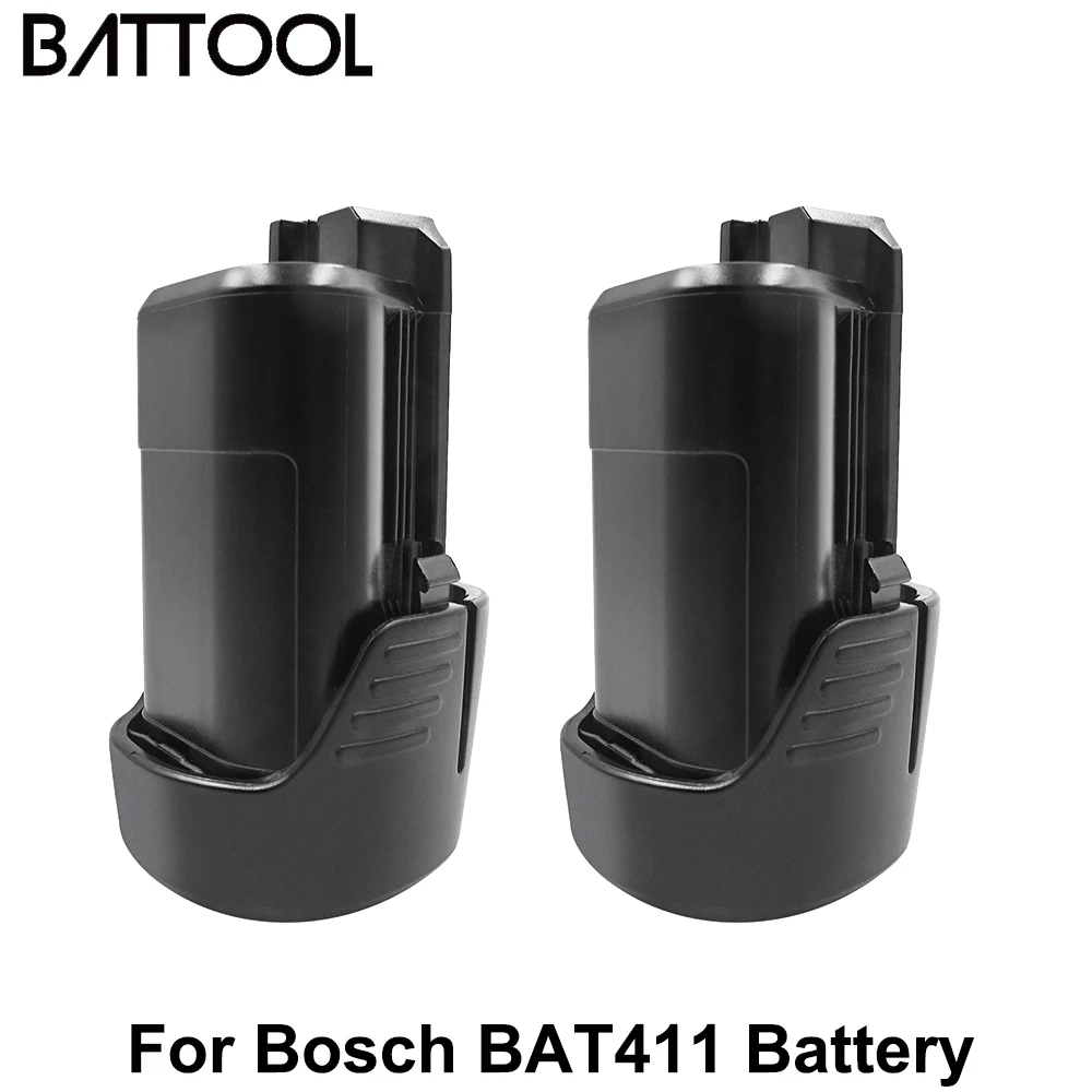 Special 2piece 3000mah 10.8v-12v Li-ion Bat411 Rechargeable Battery For ...