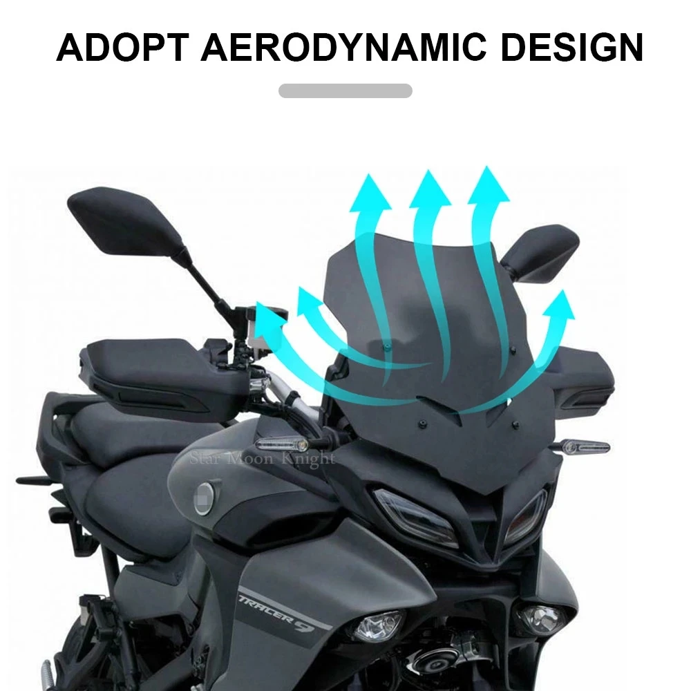 MRA Vario Touring VTM Windshield With Spoiler Yamaha Tracer, 46% OFF