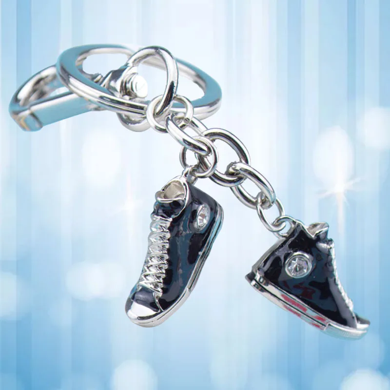 Flat Shoes Pendant Key Chains For Men Women Male Female Car Keychain ...