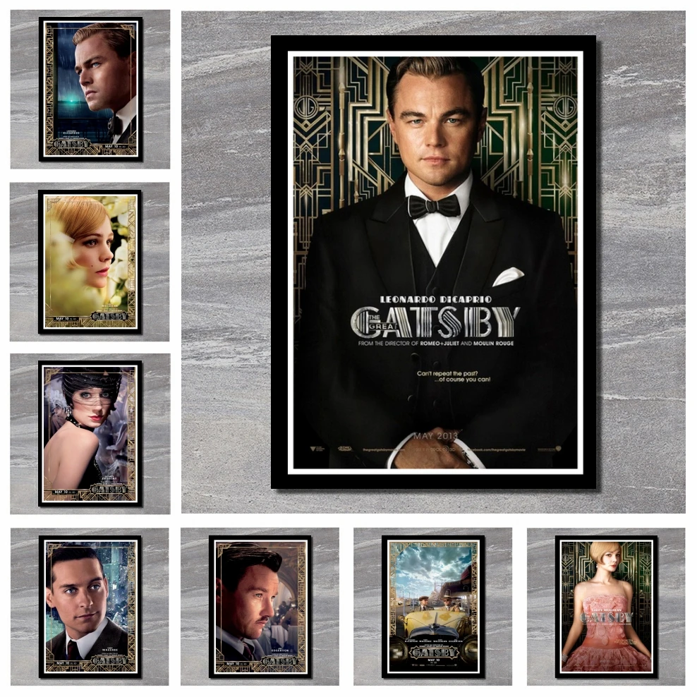 Great Gatsby Leonardo Dicaprio Poster