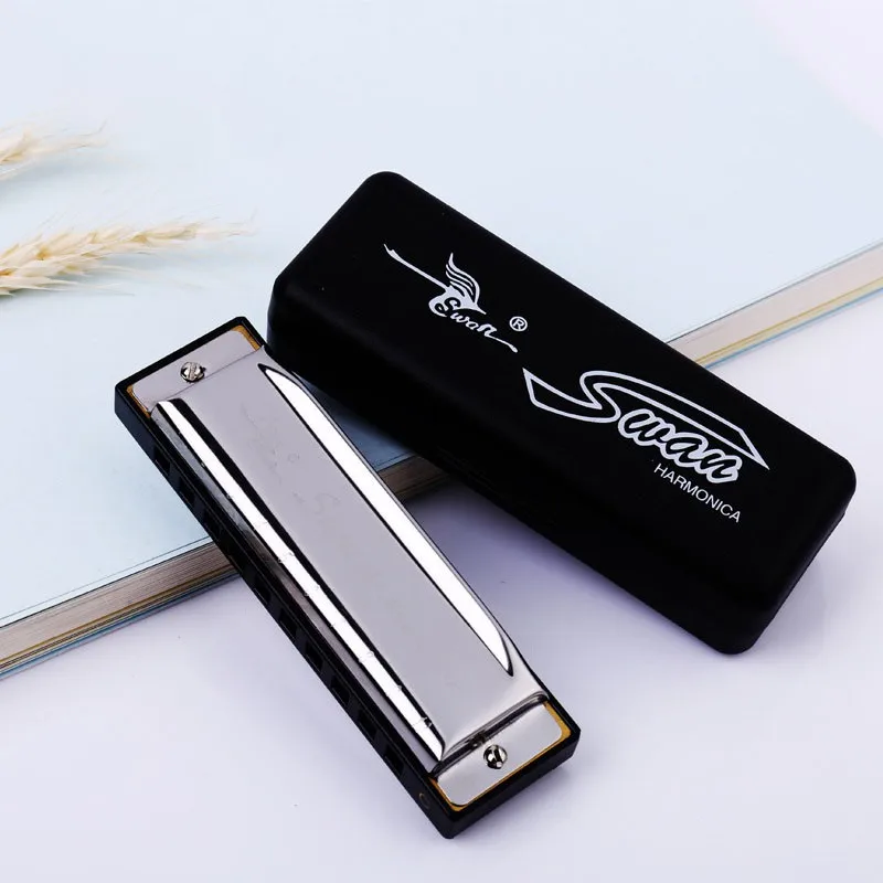 Harmonica 10 Hole Swan C Key - NZshopsmart