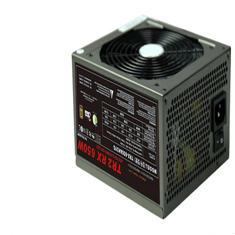 Original PSU For Thermaltake(Tt) Brand TR2 RX 650W 80plus Gold Half Module Game Mute Power ...