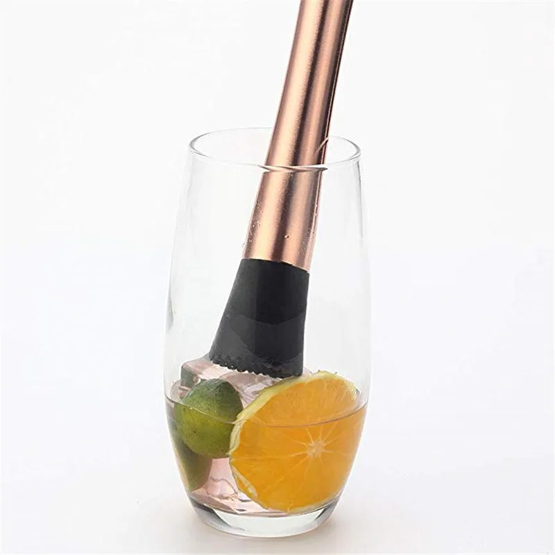 Prune - Pilon mélangeur de Cocktail en acier inoxydable, ustensile de ...