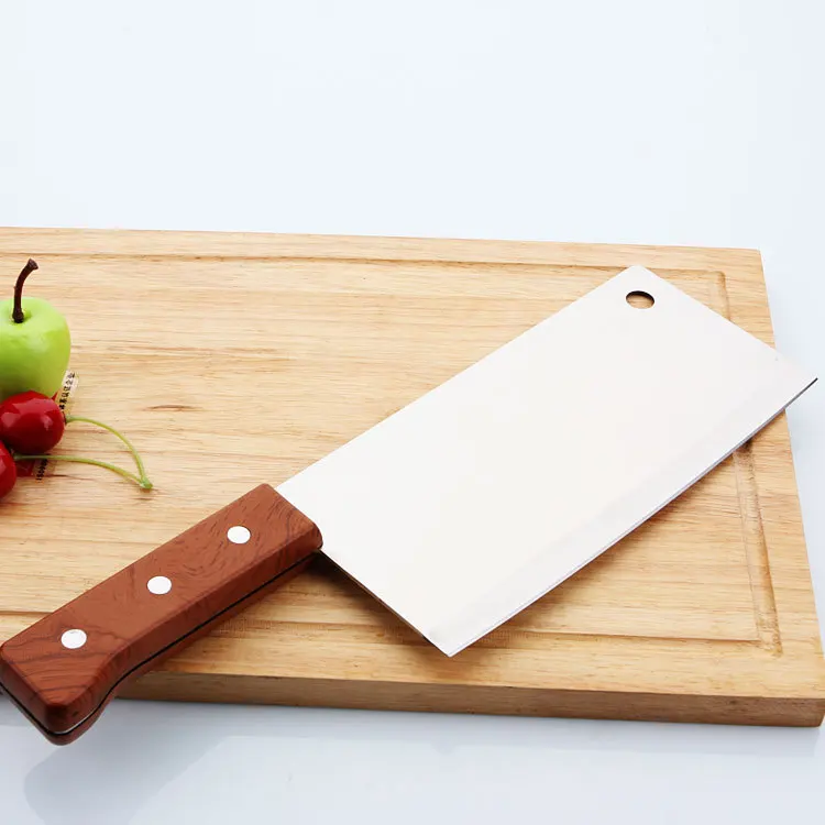 Chinese Slicer Knife Super Sharp Blade 7 Inch Full Tang Kitchen Knife ...