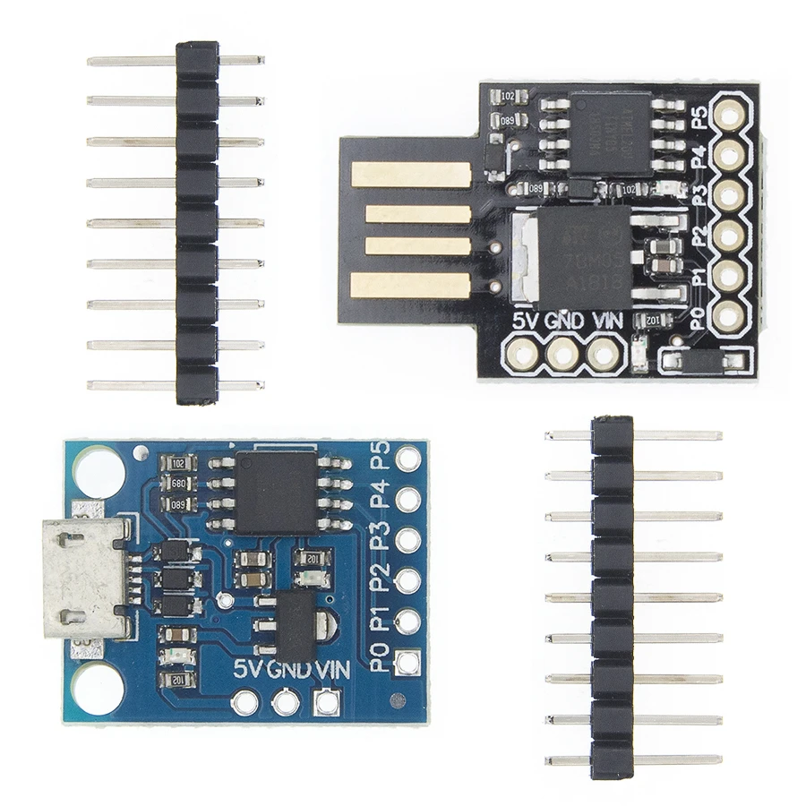 Blue Black TINY85 Digispark Kickstarter Micro Development Board ...