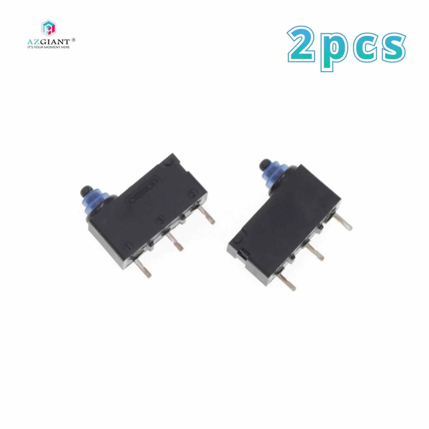 2pcs original D2HW car door lock micro switch 3 feet waterproof touch ...